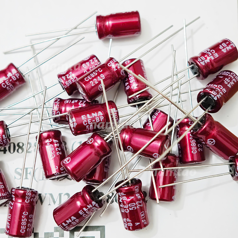 Tụ điện 50v 10uF ELNA không phân cực RBD 5x11mm